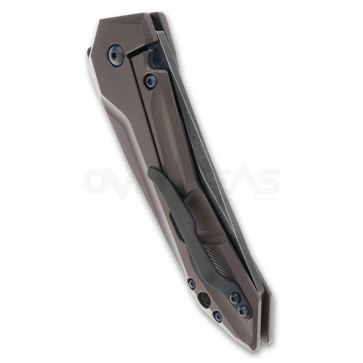 Zero Tolerance (ZT) Sprint Run 0055 GTC Flipper Knife Bronze Ti (3.75 ...