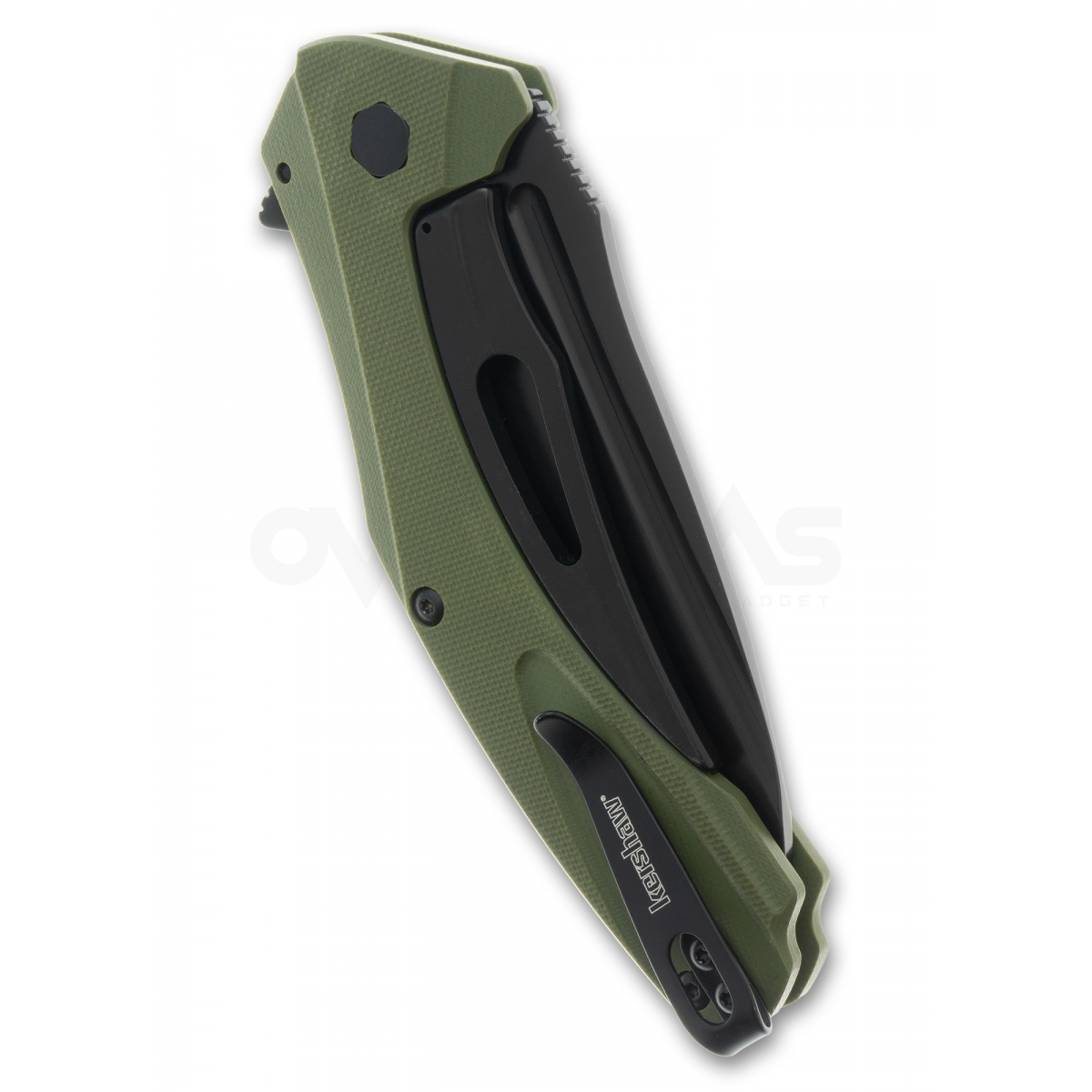 มีดพับ Kershaw Natrix XL Sub-Frame Lock Knife OD Green G-10 (3.75 ...